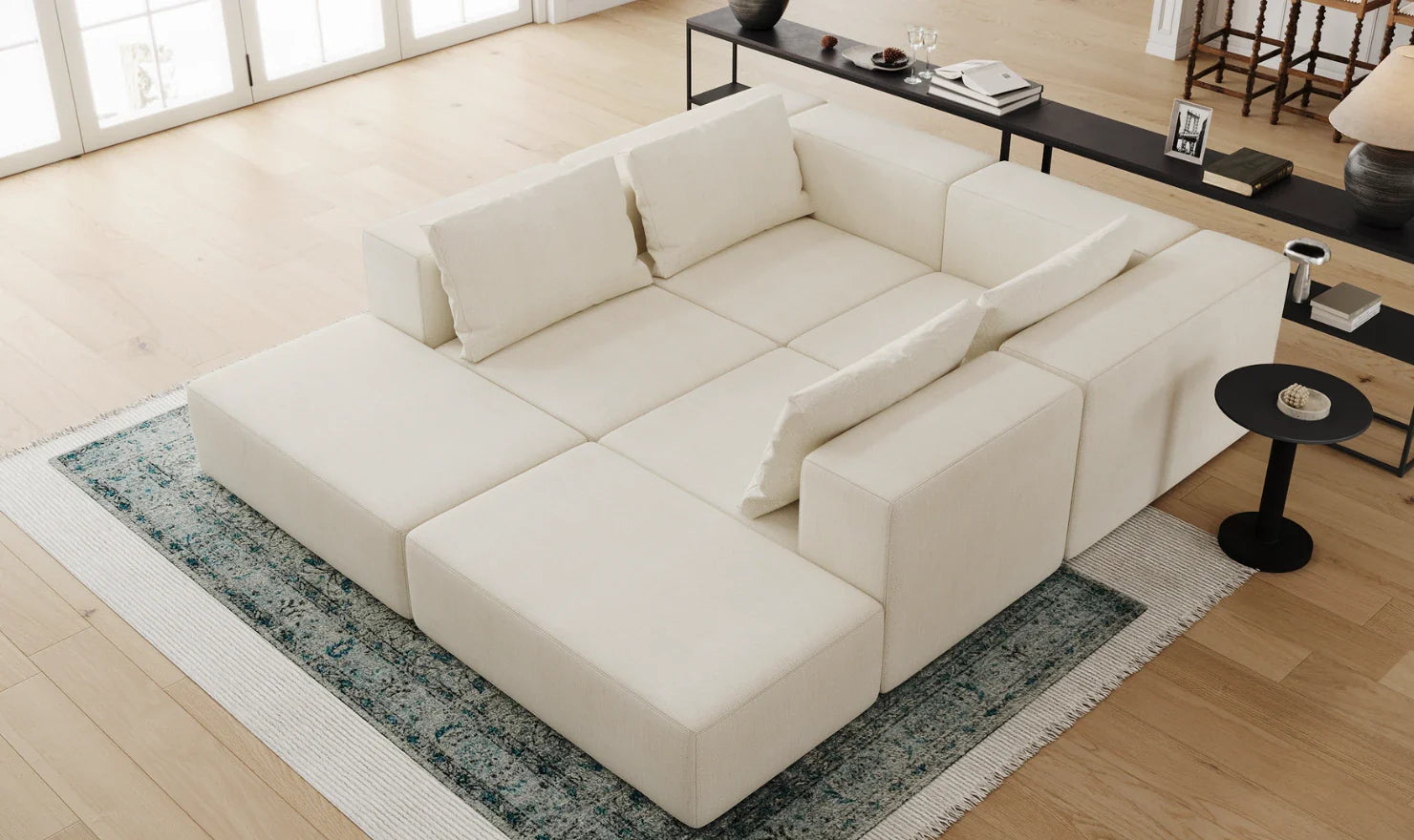How Does a Modular Sleeper Sofa Work – Acanva Home