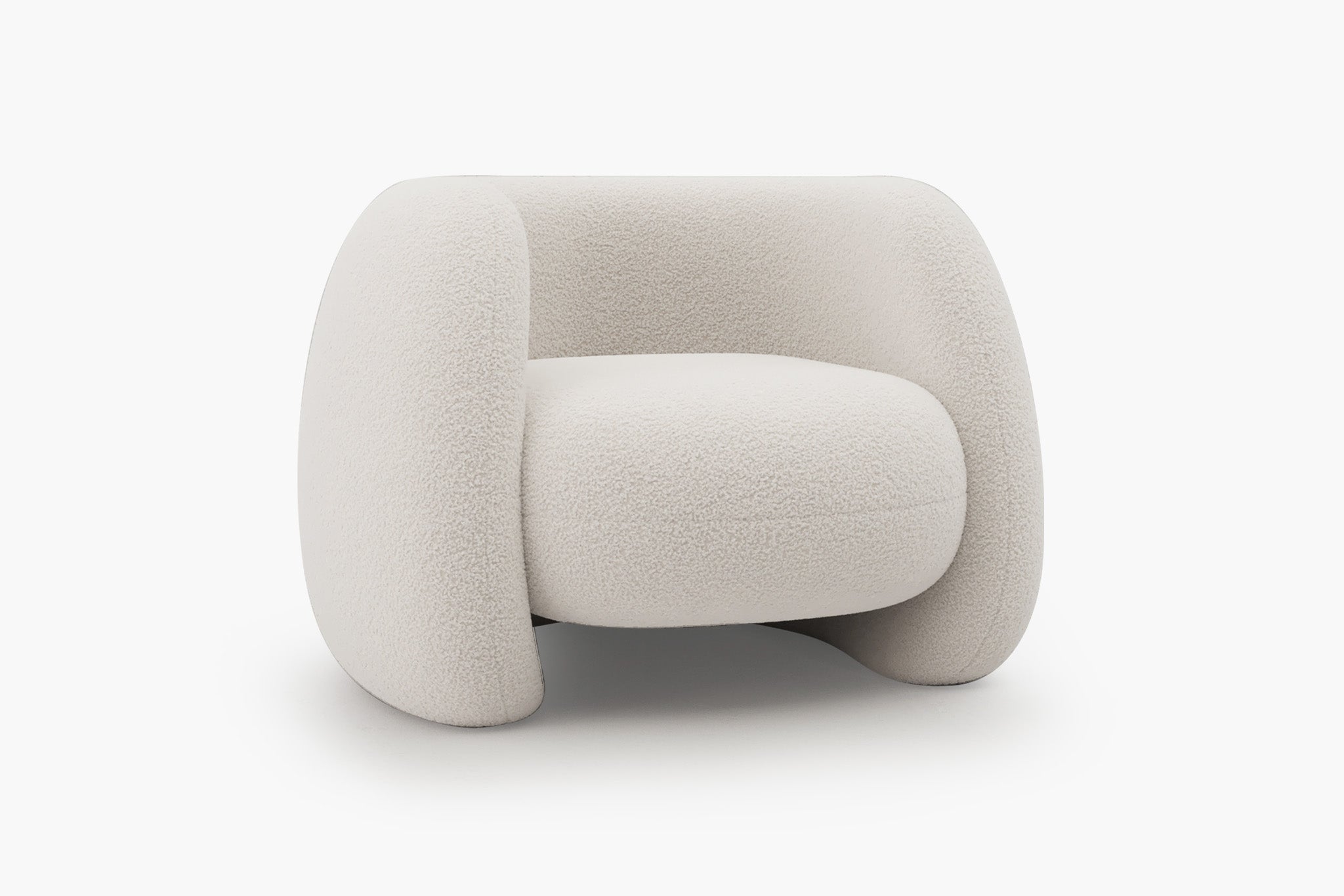 Dori Fleece Chair With Minimalist Design | Acanva – Acanva Home