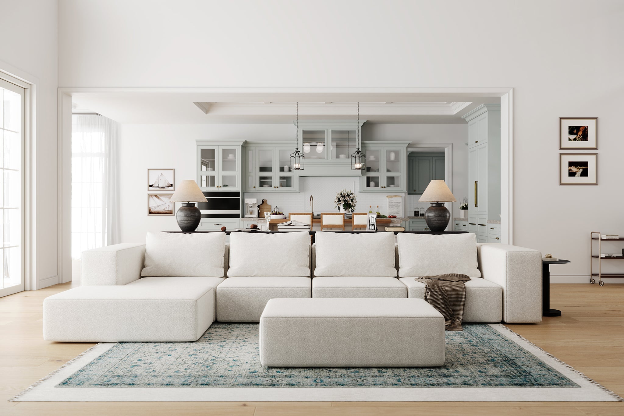 Atlas Pit Sofa With Removable Covers | Acanva – Acanva Home
