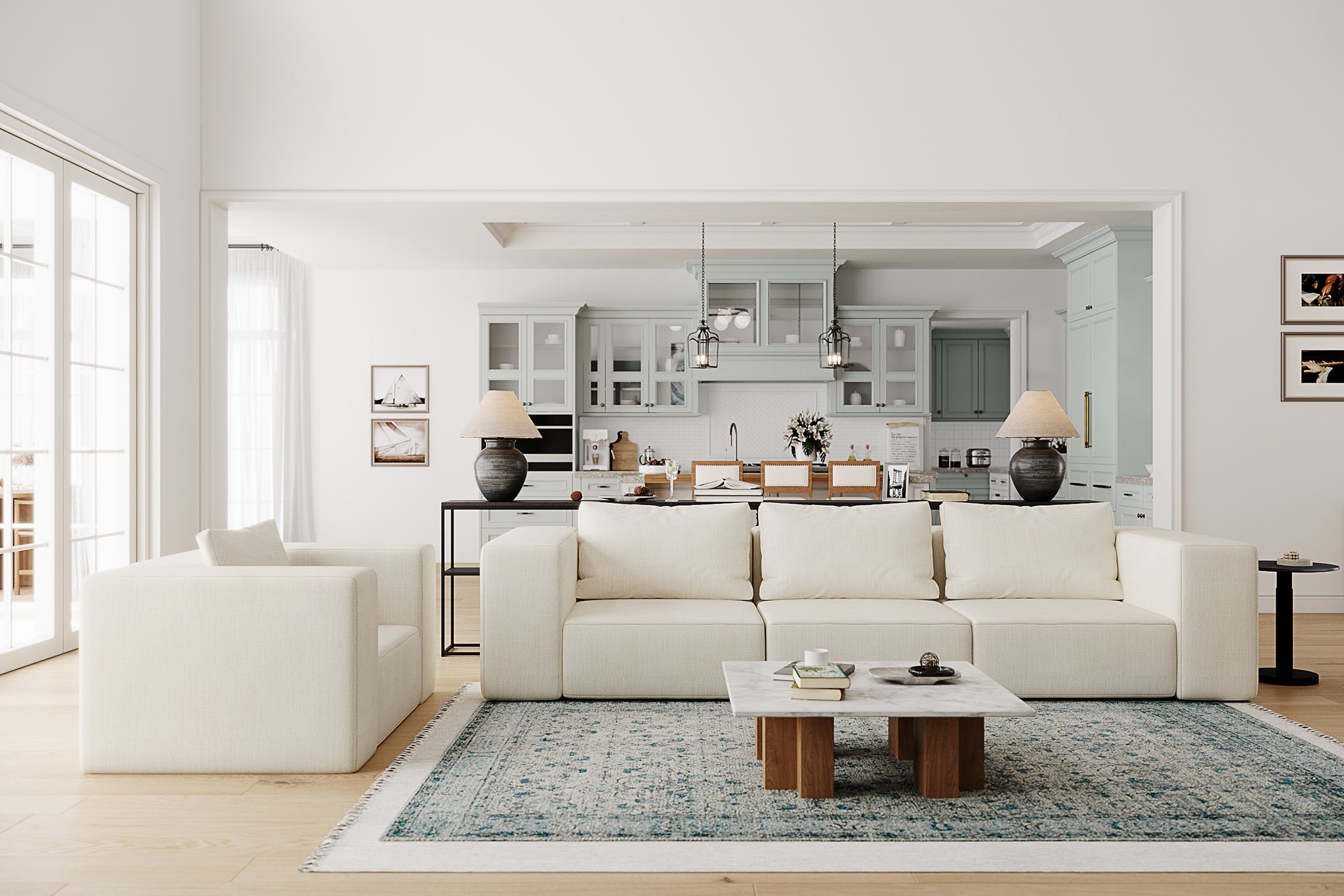 Atlas Pit Sofa With Removable Covers | Acanva – Acanva Home