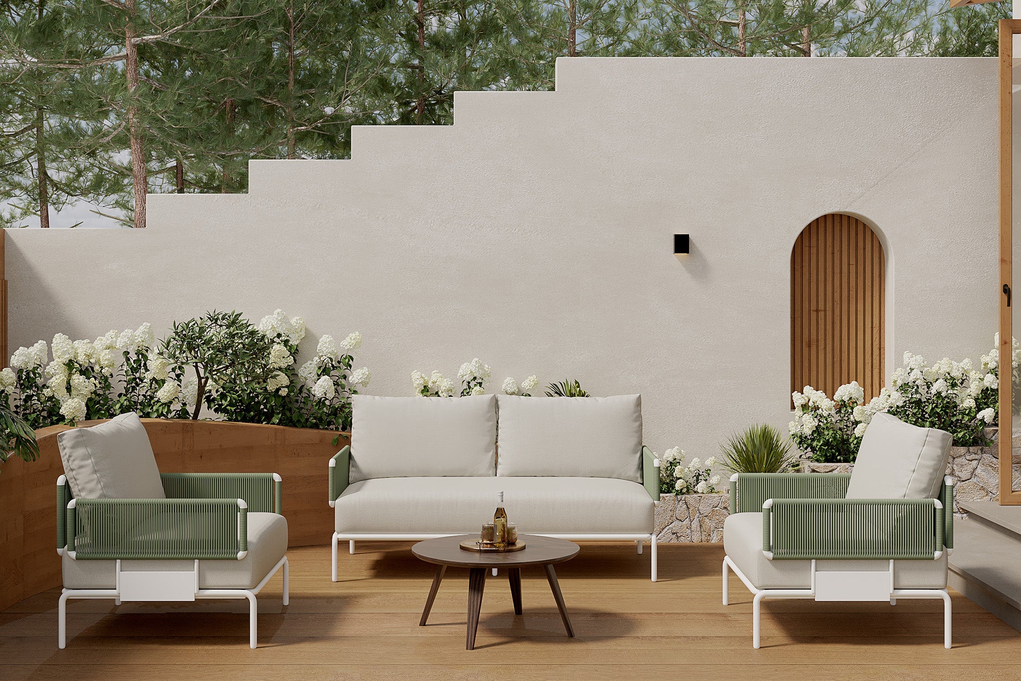 Sylva Aluminum Outdoor Modular Chair – Acanva Home