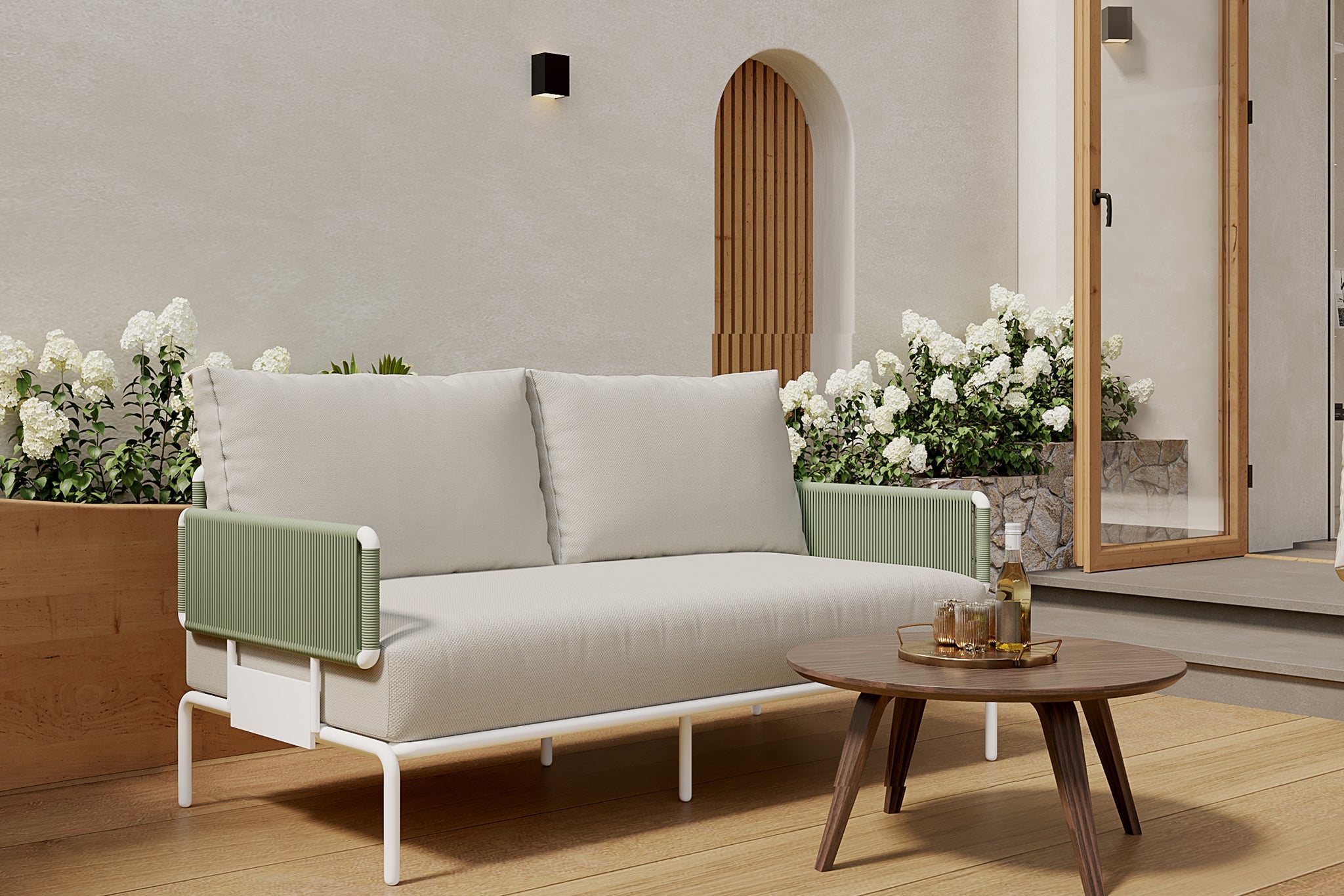 Sylva Aluminum Outdoor Modular Sofa / Patio Set by Acanva – Acanva Home