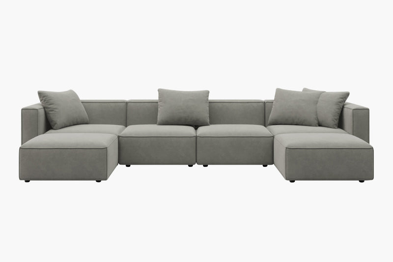 Zola Reversible Chaise Sofa & U Shaped Couches | Acanva – Acanva Home