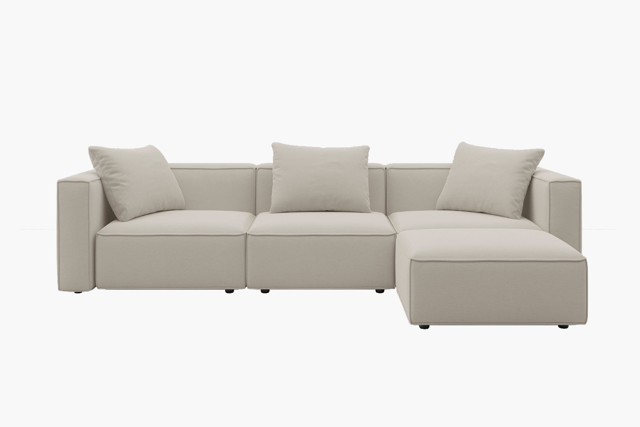 Zola Reversible Chaise Sofa & U Shaped Couches | Acanva – Acanva Home