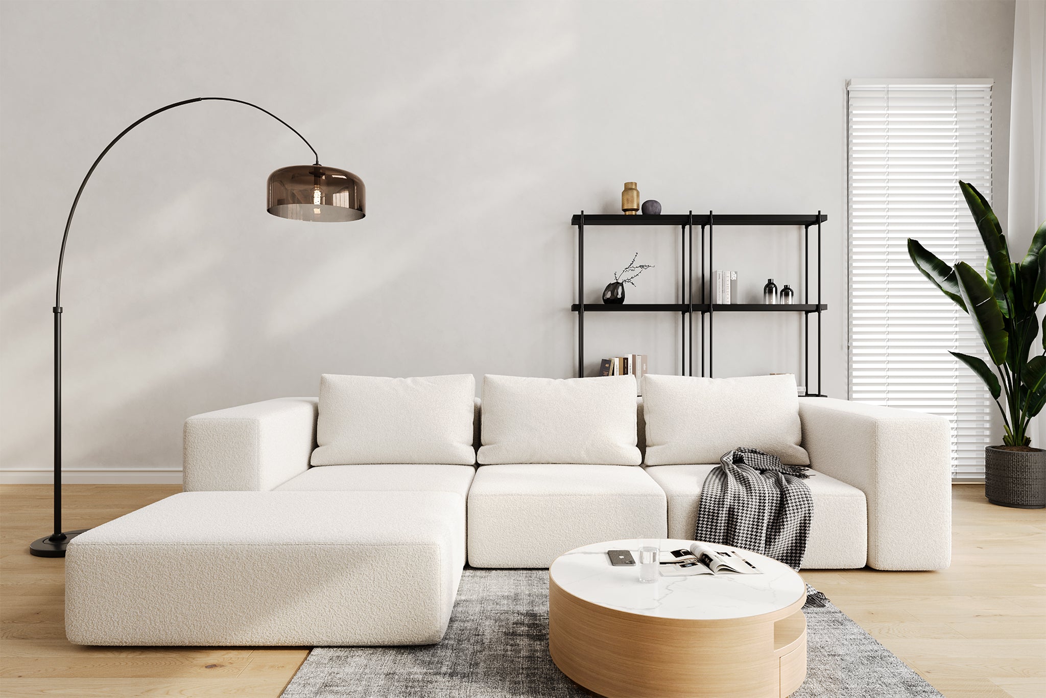 Atlas Pit Sofa With Removable Covers | Acanva – Acanva Home