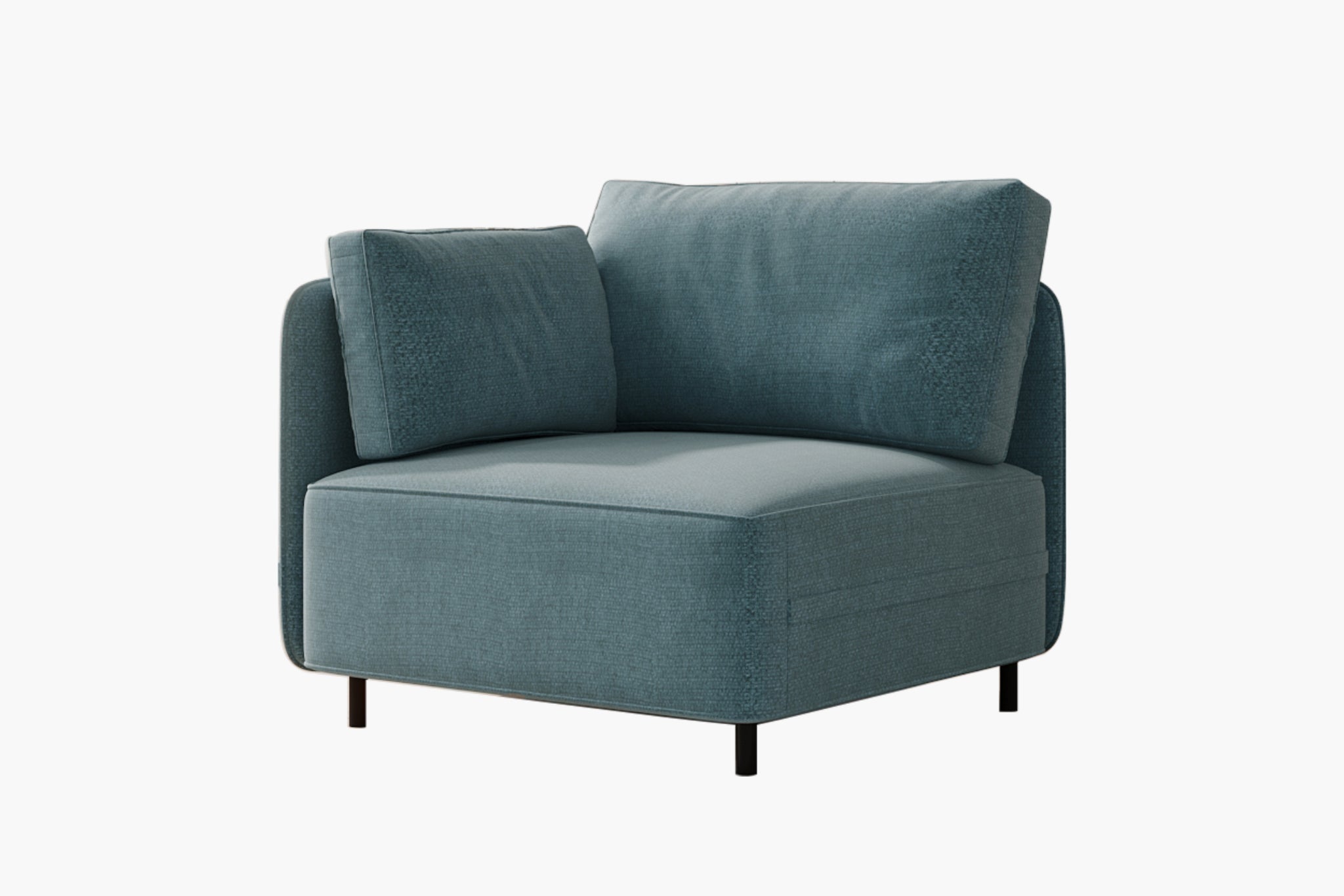 Fana Linen Modular Sofa Piece and Reversible Sectional by Acanva ...