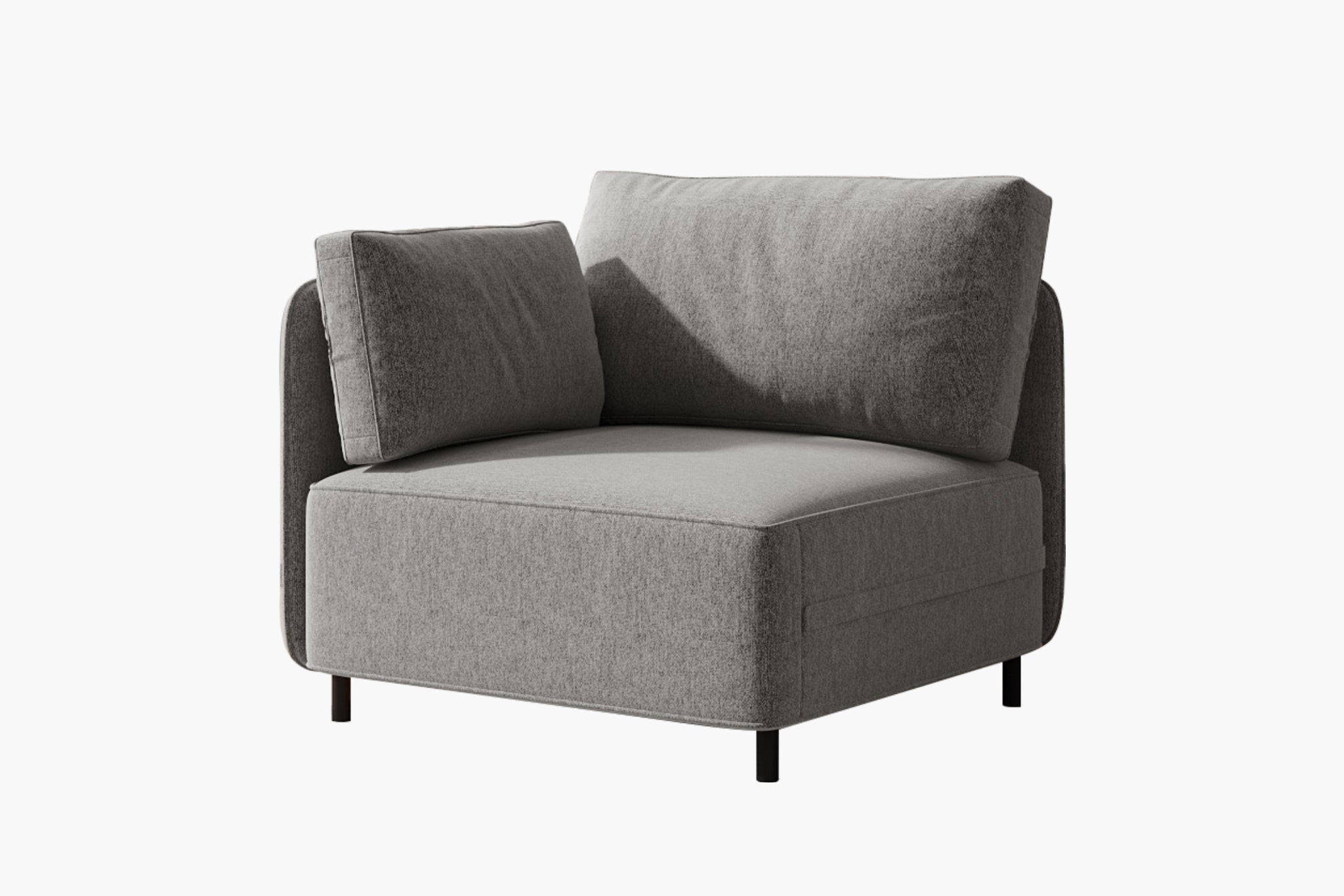 Fana Linen Modular Sofa Piece and Reversible Sectional by Acanva ...